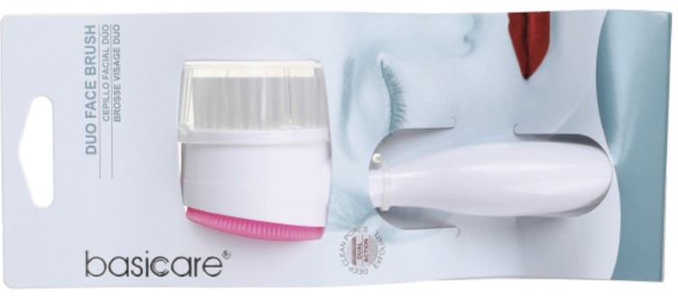 Basicare Facial Massage/Cleansing Brush (Soft Nylon Bristles) | National Skin Centre